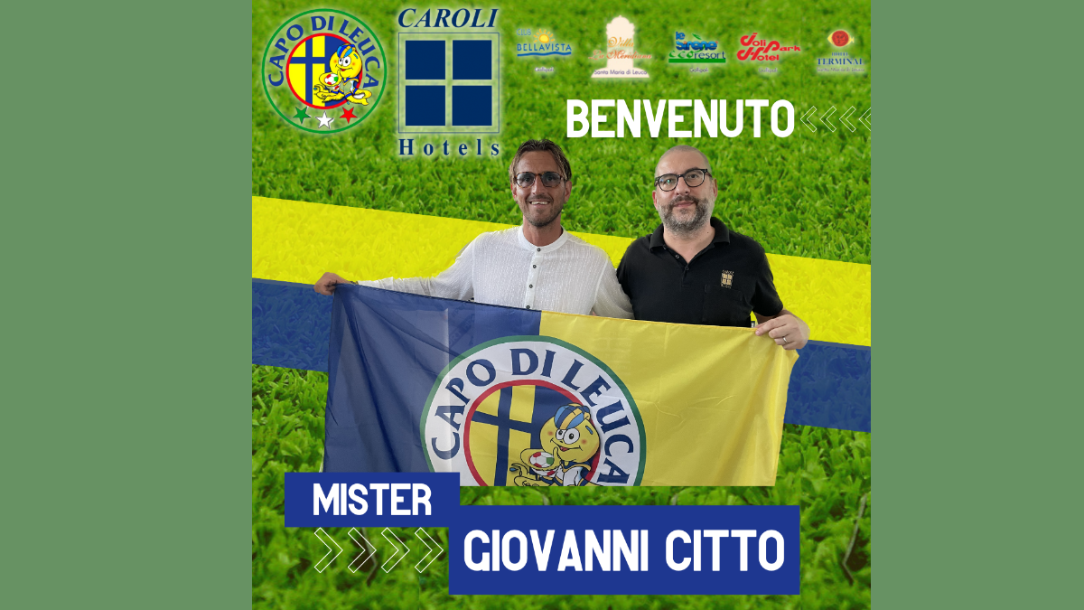 Capo di Leuca, il nuovo allenatore è Giovanni Citto - Puglia
