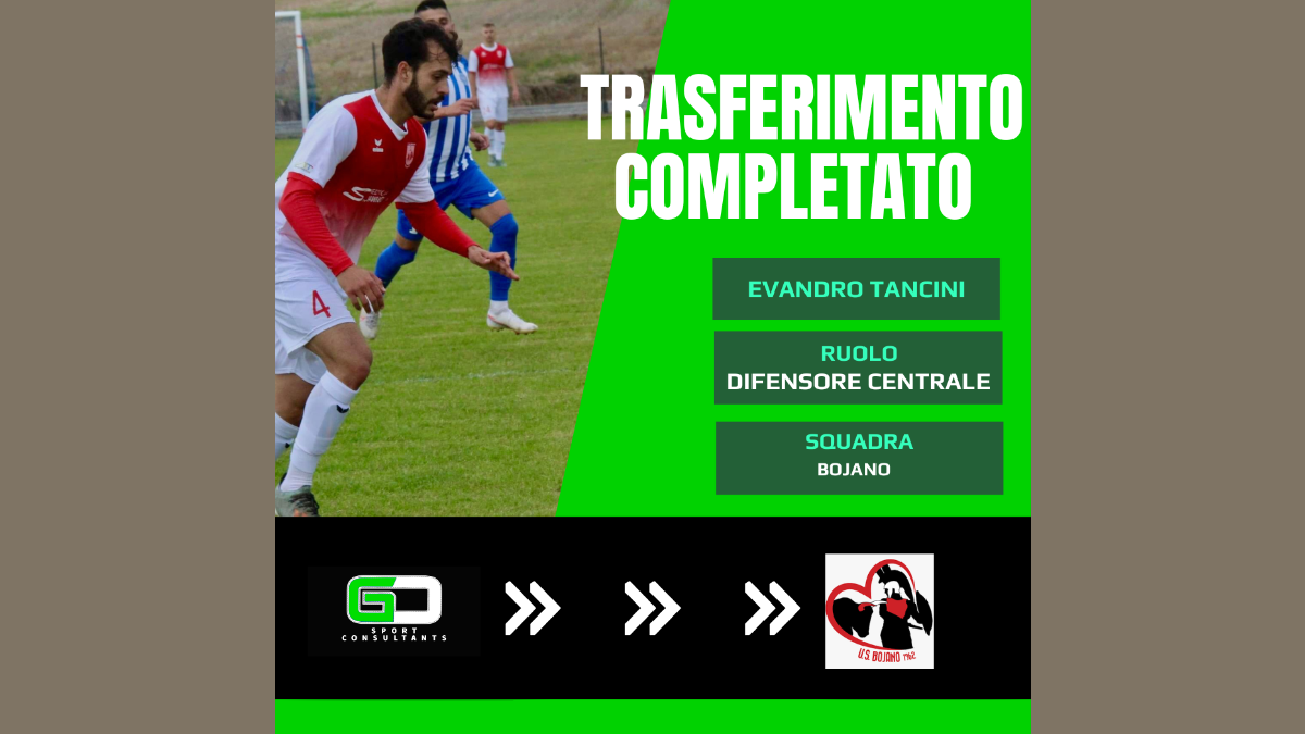 Tancini, neo acquisto del Bojano - Molise - Tuttocampo.it