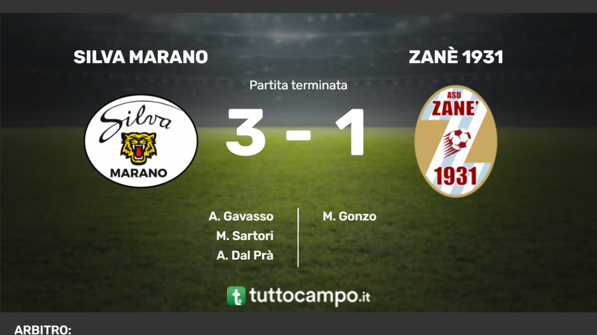 Buona la prima per il Silva Marano, Zanè superato - Veneto - Vicenza