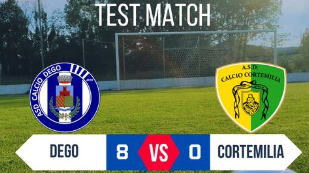 Dego a valanga in amichevole: ottovolante contro il Cortemilia ...