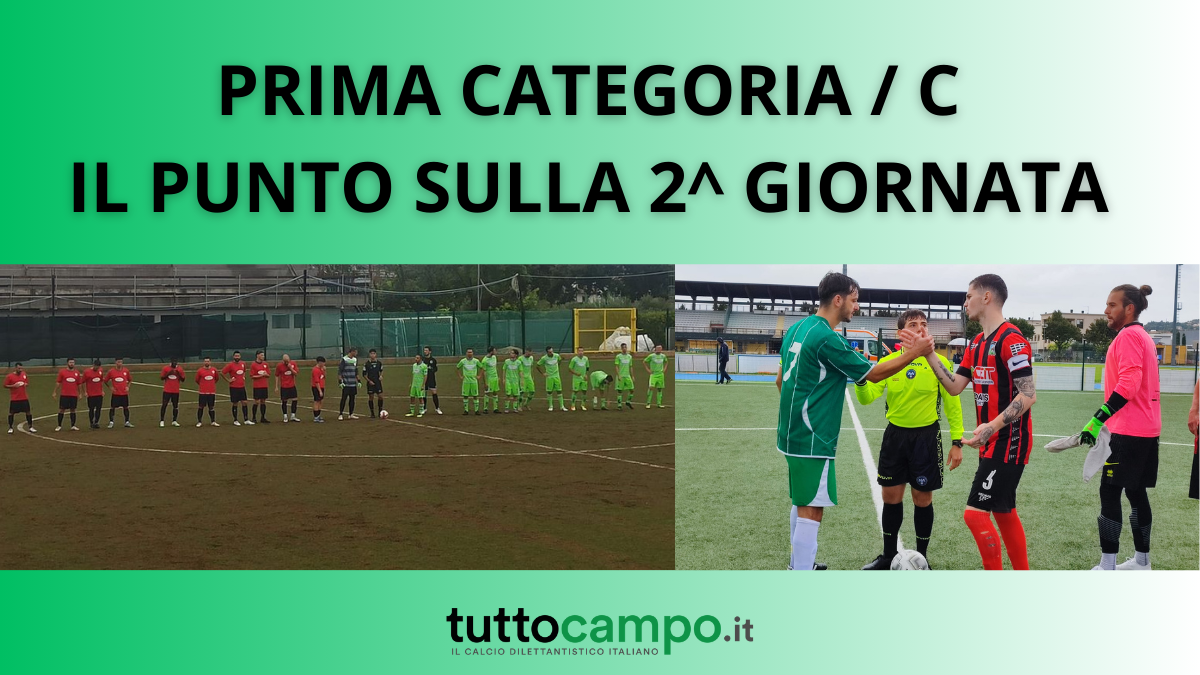 Prima Categoria C, il punto dopo la 2^ giornata: Tollo ed Ari in vetta ...