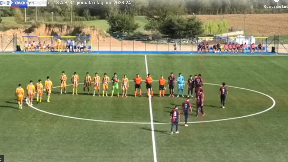 UNDER 18:E un Cagliari da incorniciare, formato trasferta iFrosinone ko 1-4,il video della gara ...