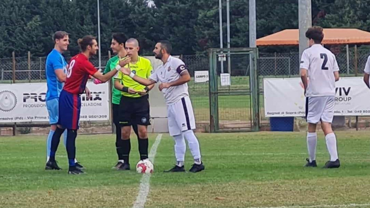 Il Fossò scappa con Rossi, la Virtus Bagnoli Arre la riprende con Bertipaglia: finisce 1-1