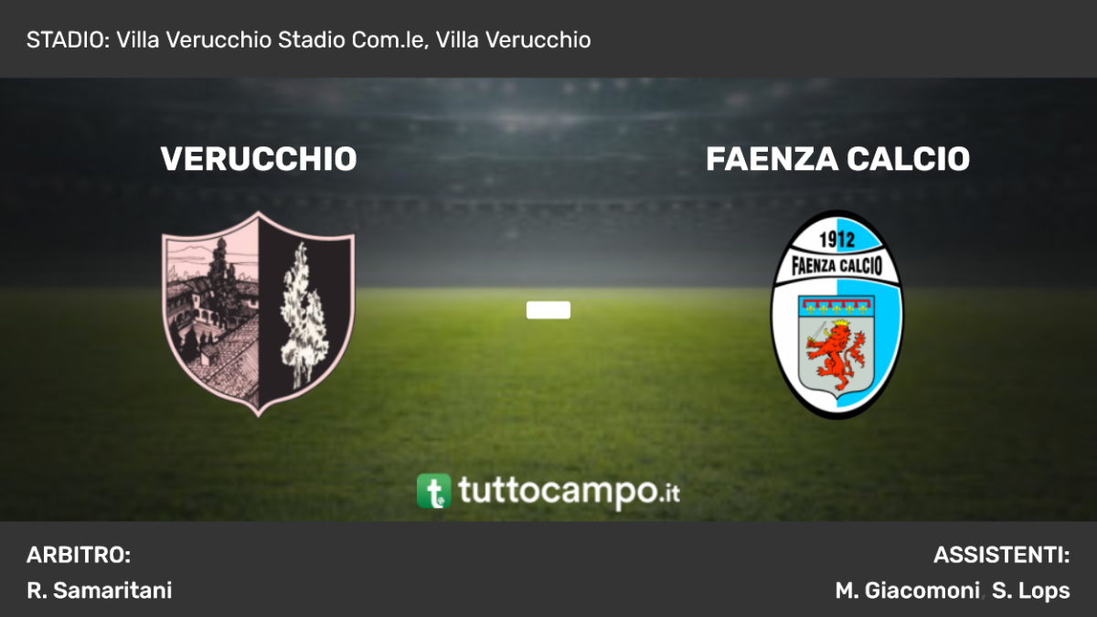 Verucchio vs Faenza Calcio, cronaca e tabellino - Tuttocampo.it
