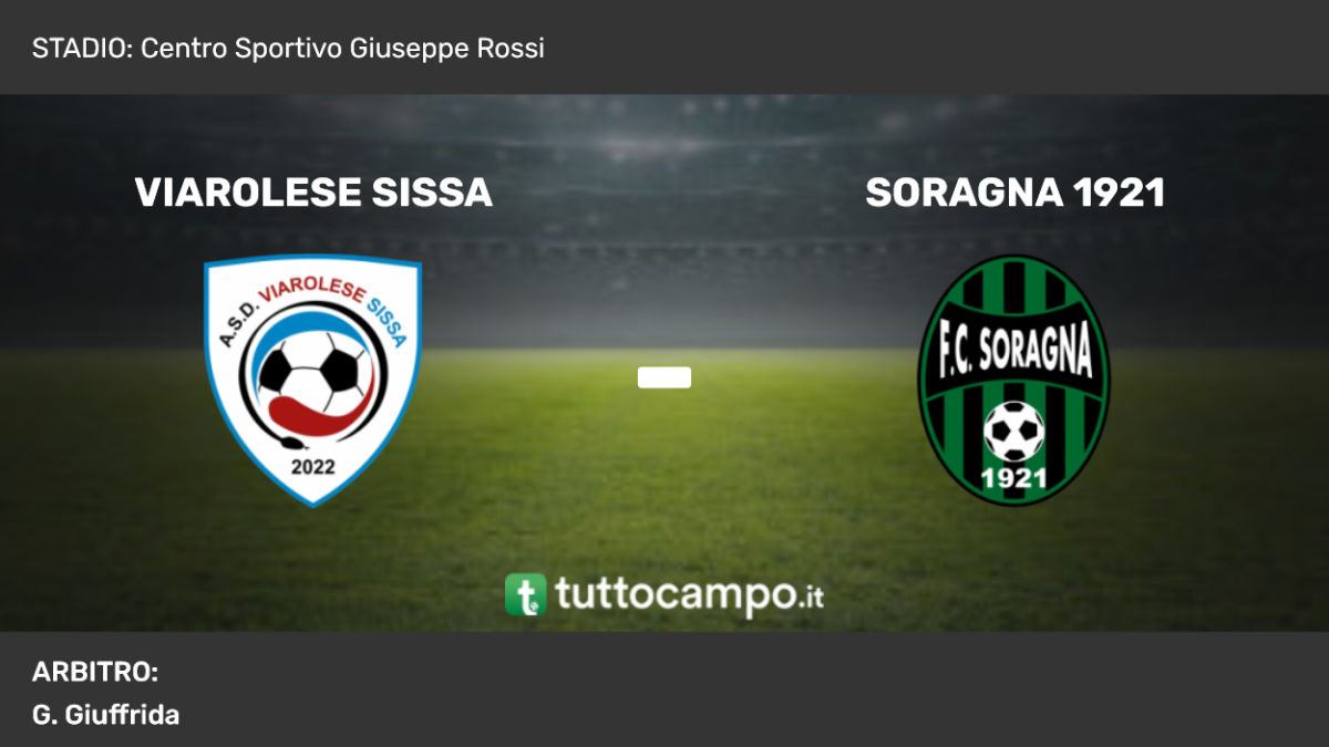 Allievi U17 - Viarolese Sissa vs Soragna 1921, il tabellino - Emilia ...