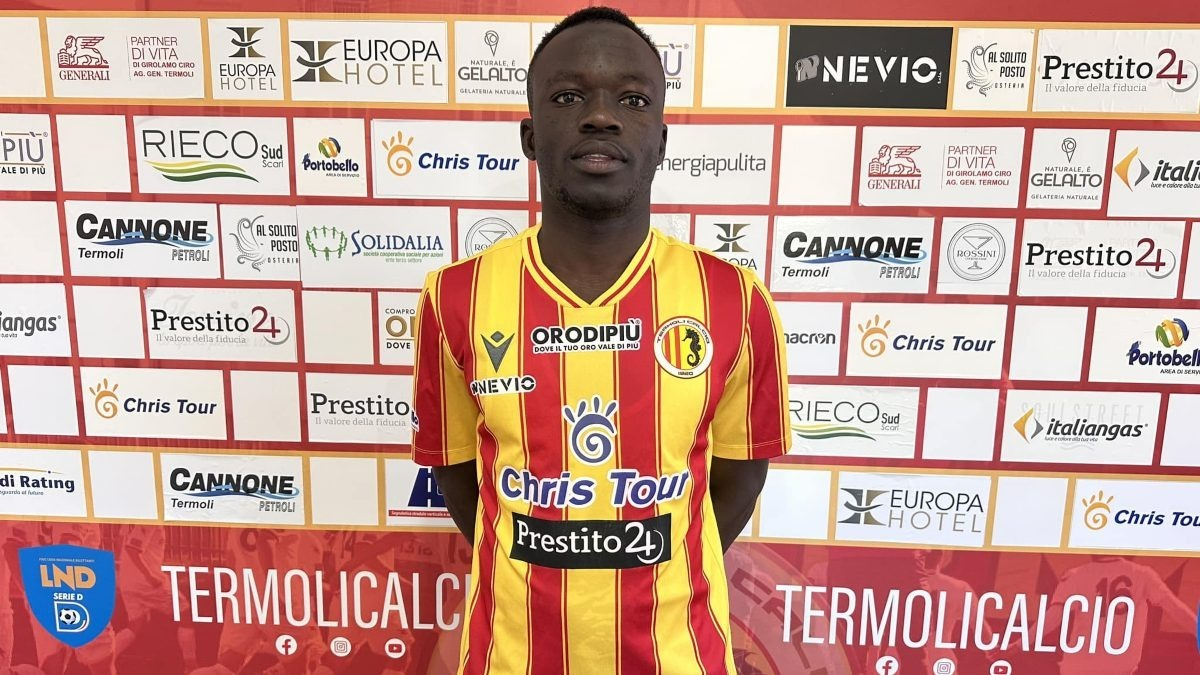 Serie D/F. Primo acquisto in casa Termoli Calcio 1920. Ecco Thiaw - Molise