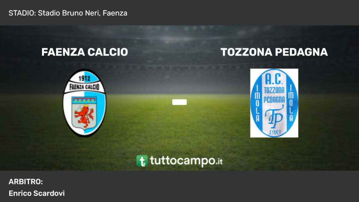 Allievi U16 - Faenza Calcio vs Tozzona Pedagna, il tabellino - Emilia ...