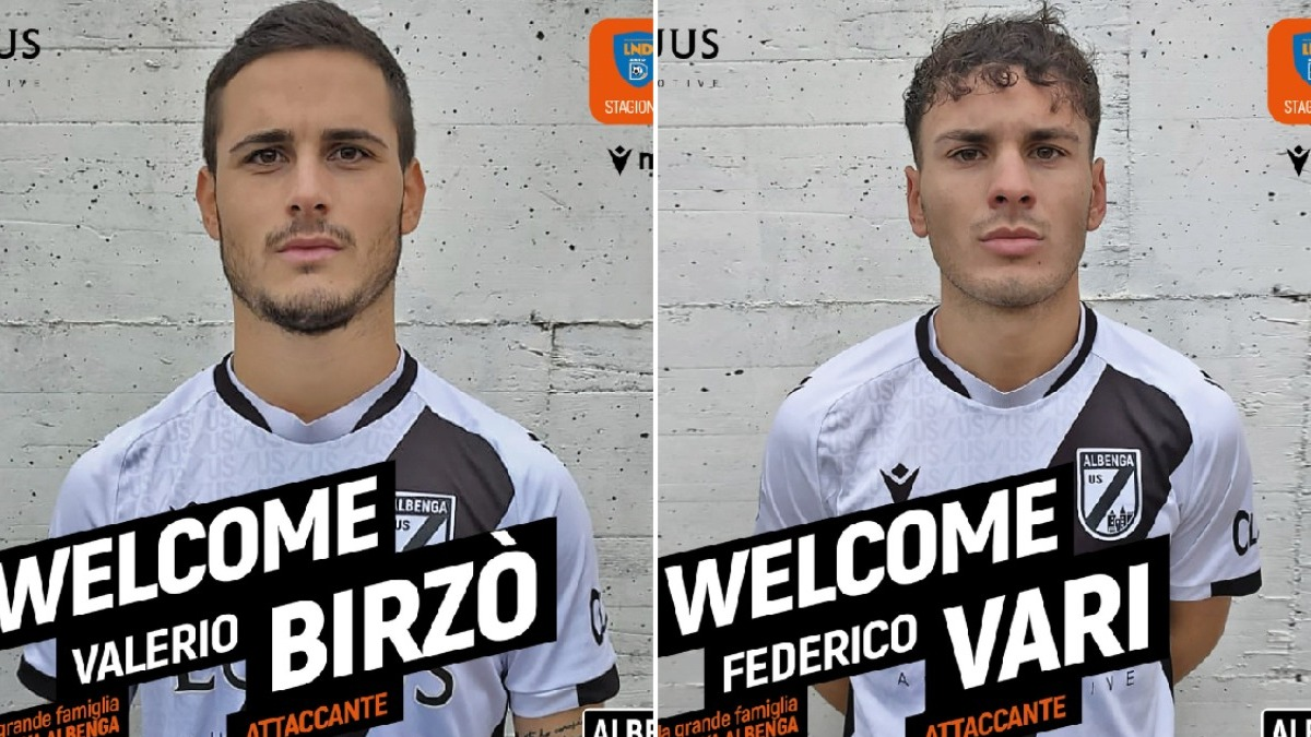 Serie D, gir. A. Albenga, ecco in bianconero anche gli attaccanti Birzò ...