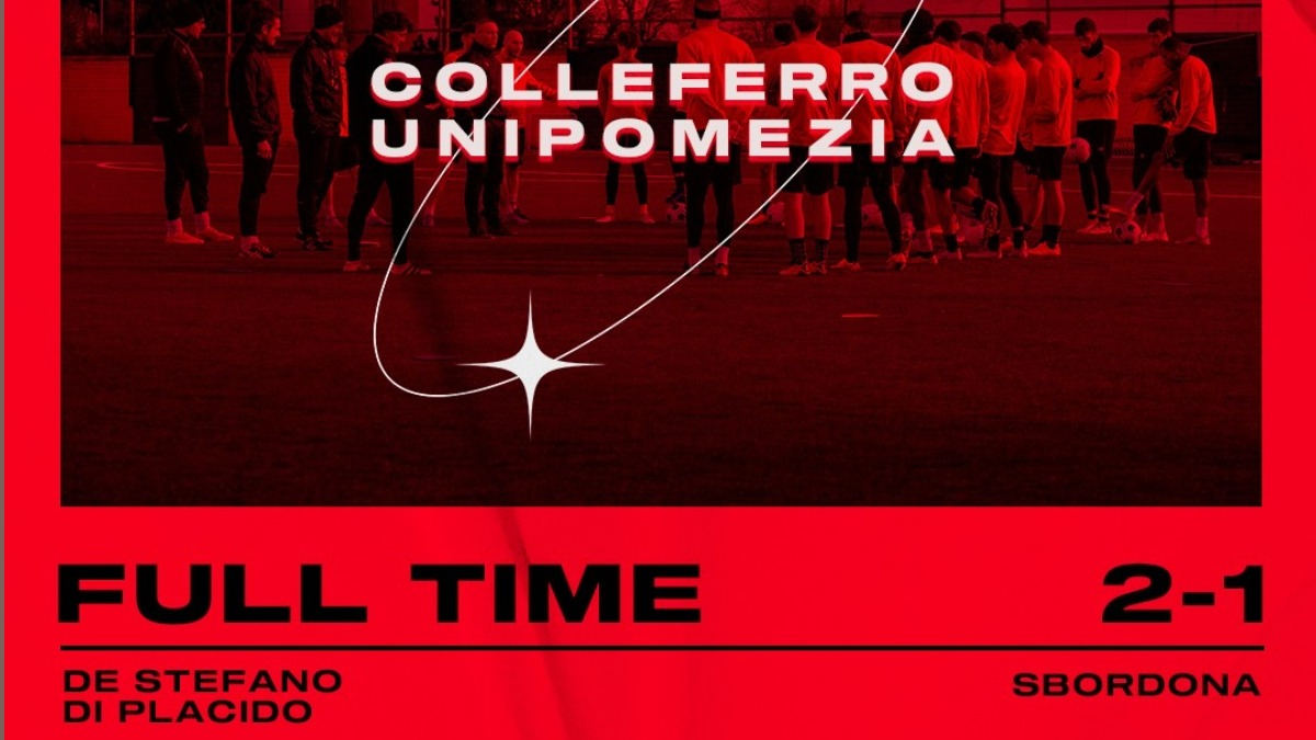 Eccellenza B. Colpaccio Colleferro, battuta l'Unipomezia