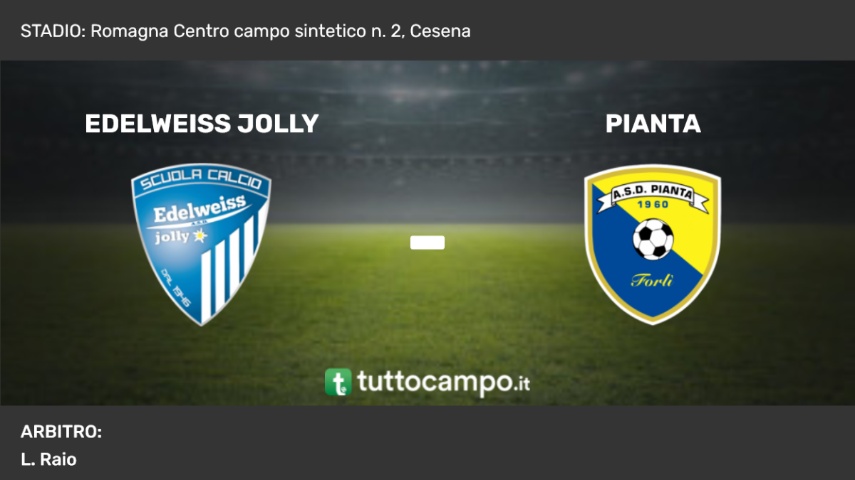 Edelweiss Jolly vs Pianta, il tabellino - Emilia-Romagna