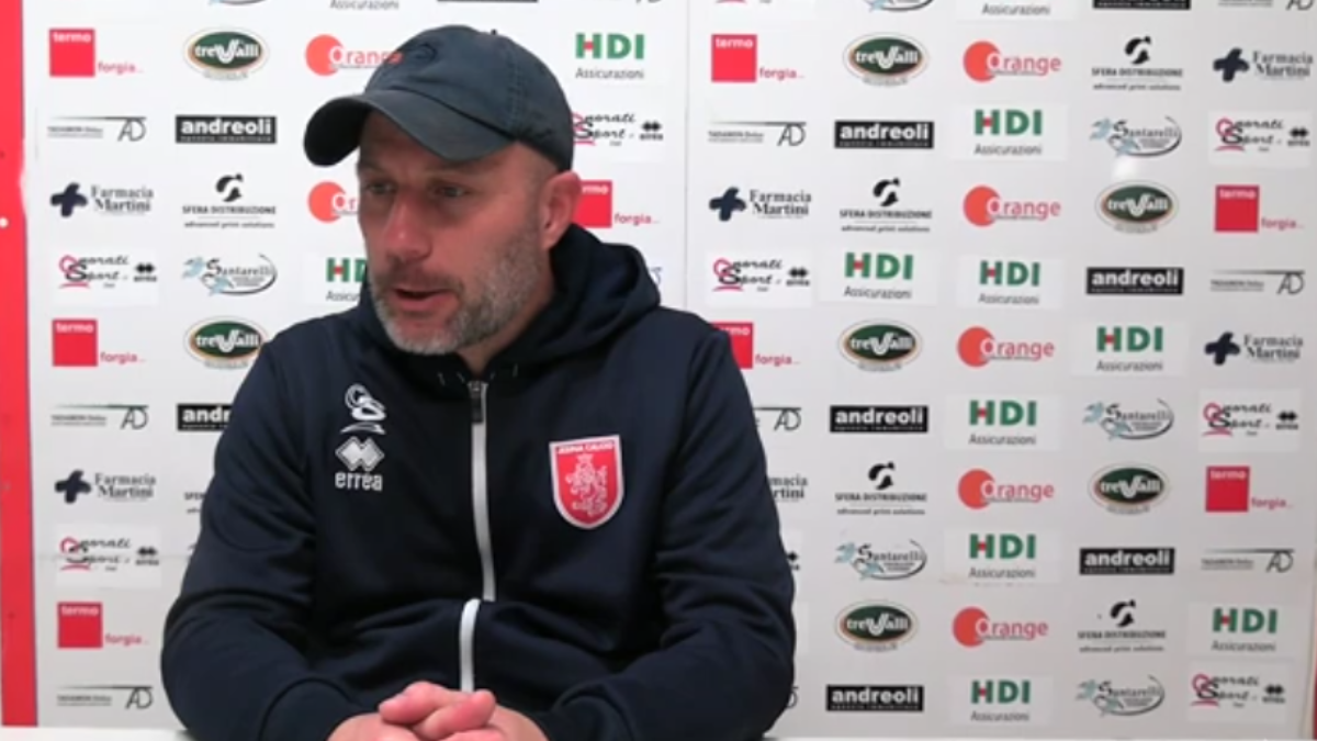 JESINA. Strappini si sfoga dopo la sconfitta con il Montefano - Marche