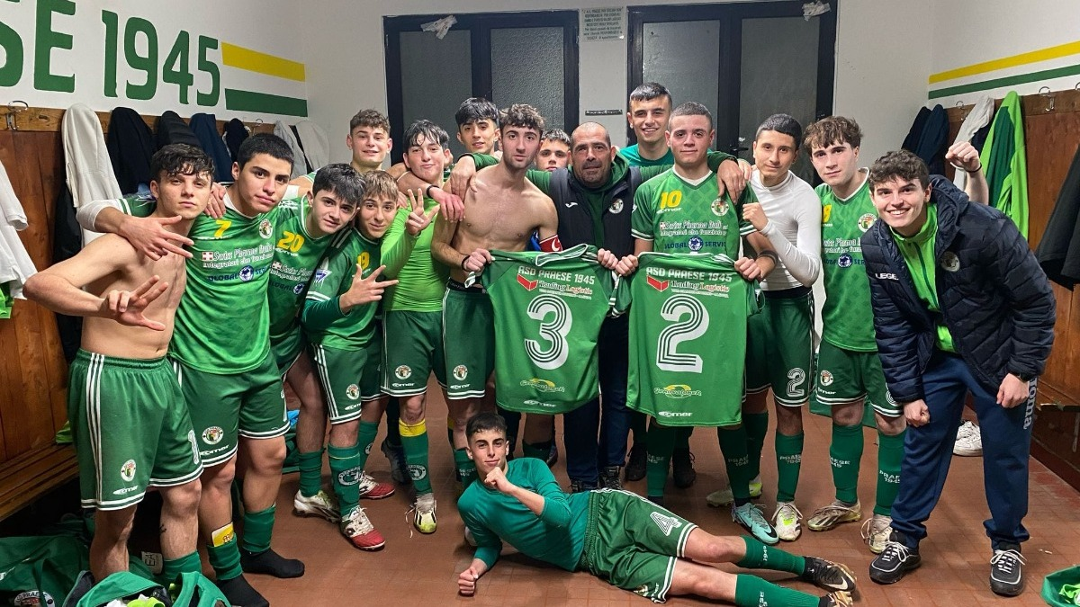 Juniores Eccellenza A. Il recupero alla Praese, i biancoverdi battono ...