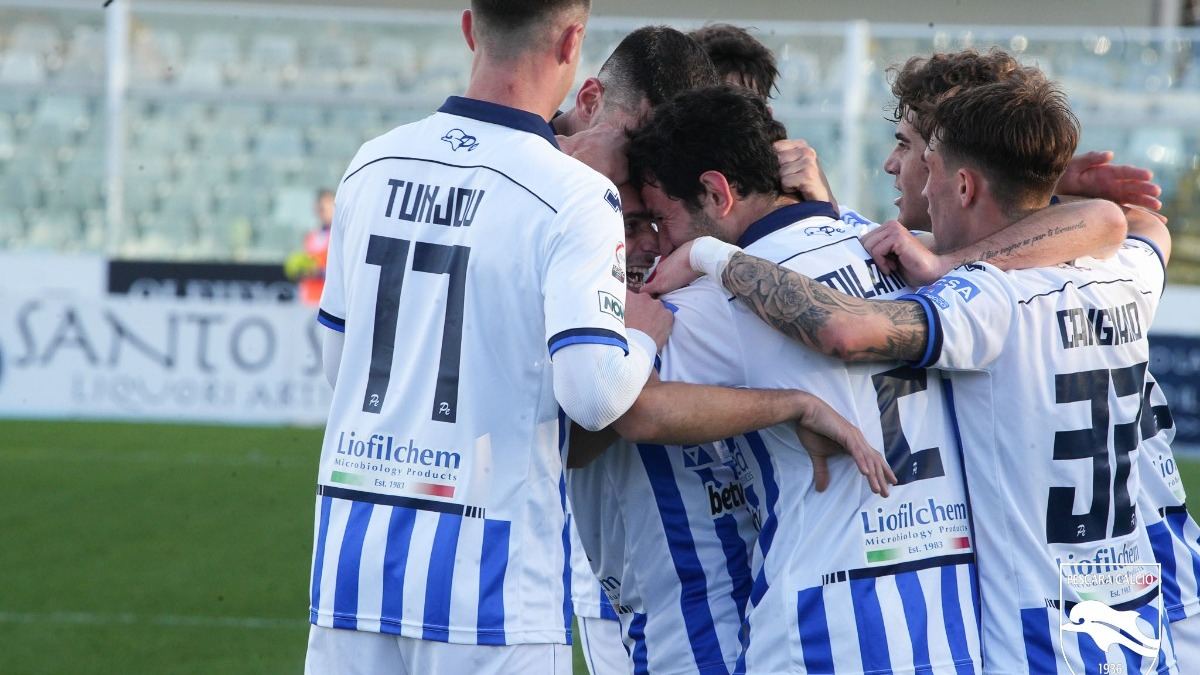 Serie C, gir. B. Il Pescara supera la Lucchese: gli highlights della gara - Toscana - Lucca