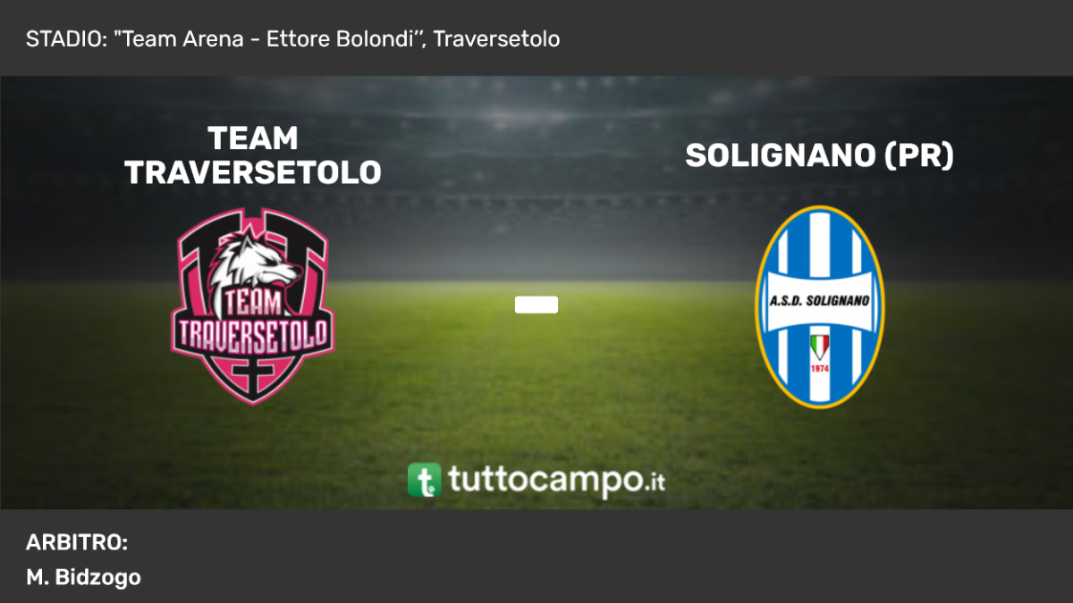 Team Traversetolo vs Solignano, il tabellino - Emilia-Romagna