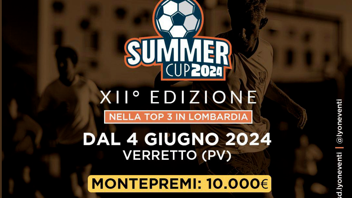 SUMMER CUP - torna l'evento più caldo dell'estate - Tuttocampo.it