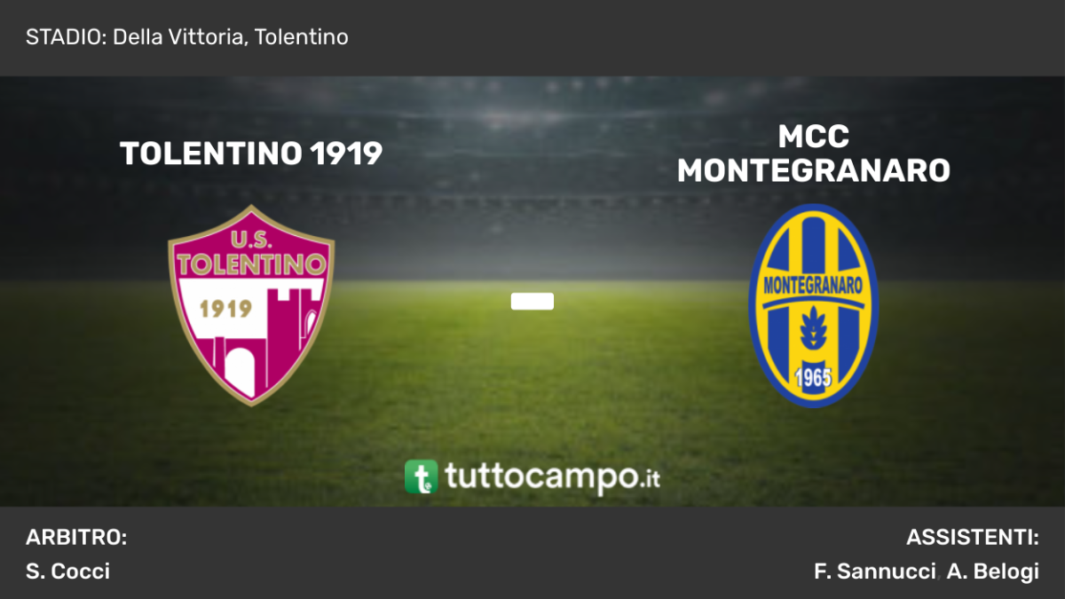 ECCELLENZA. Il Tolentino batte Montegranaro nell'ultima casalinga - Marche