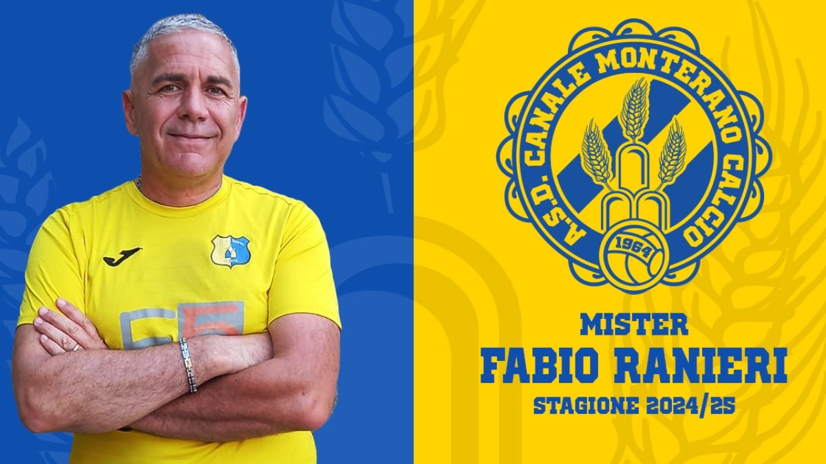 Fabio Ranieri è il nuovo allenatore del Canale Monterano calcio - Lazio
