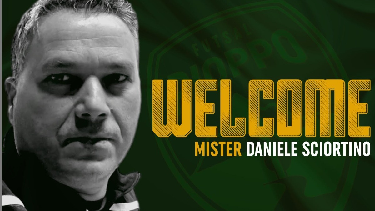 Insieme a Daniele Sciortino il bravissimo tecnico palermitano che approda al Pioppo Futsal - Sicilia