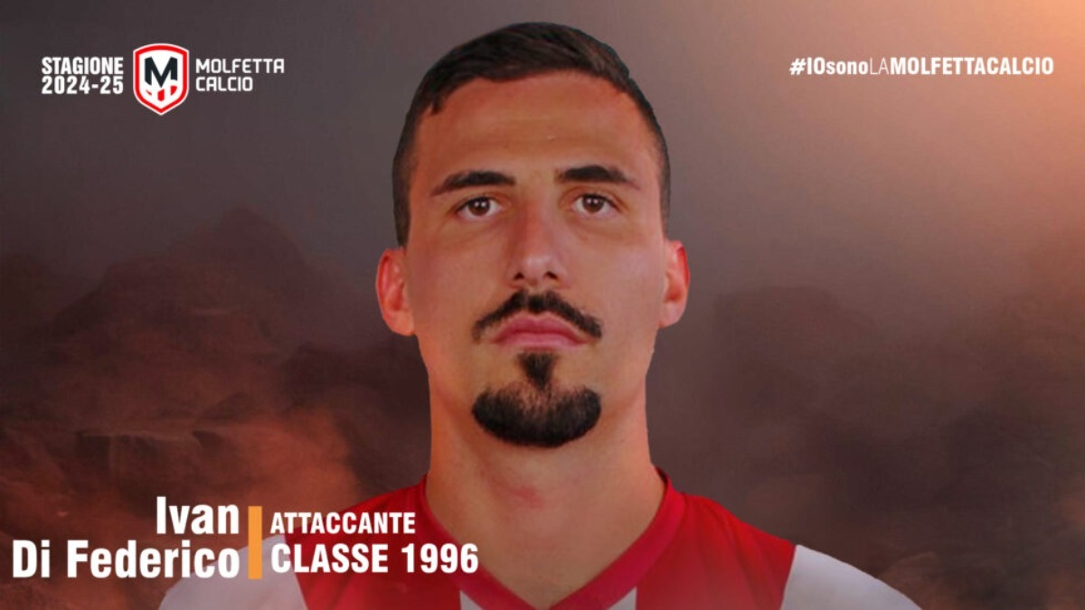 Eccellenza: la Molfetta Calcio tessera l'attaccante Ivan Di Federico e ...
