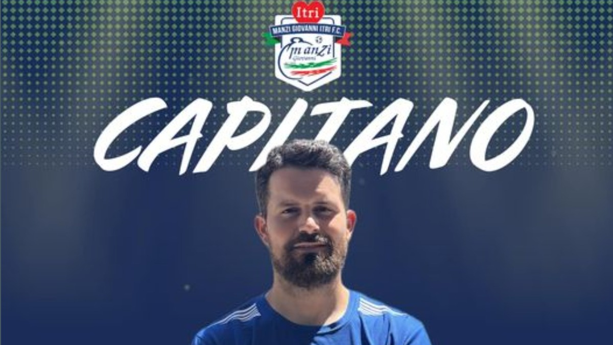 Prima categoria. Manzi Giovanni Itri. Dodici anni conn la stessa maglia ...