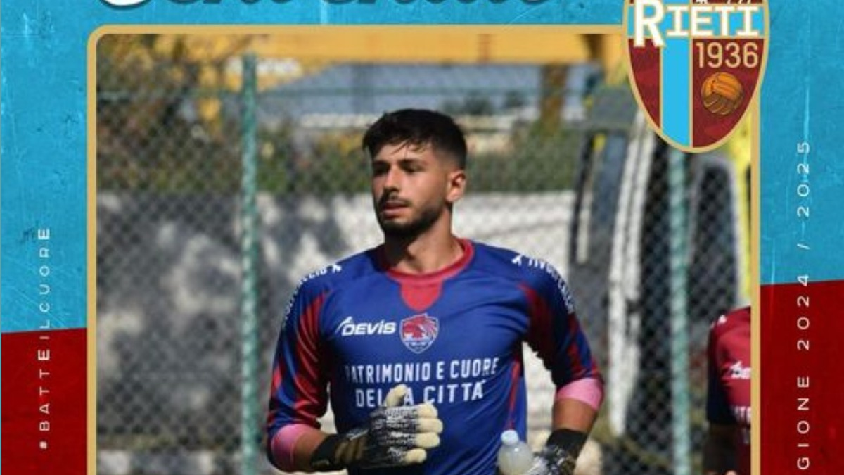 FC Rieti: ingaggiato il portiere Vento - Lazio - Tuttocampo.it