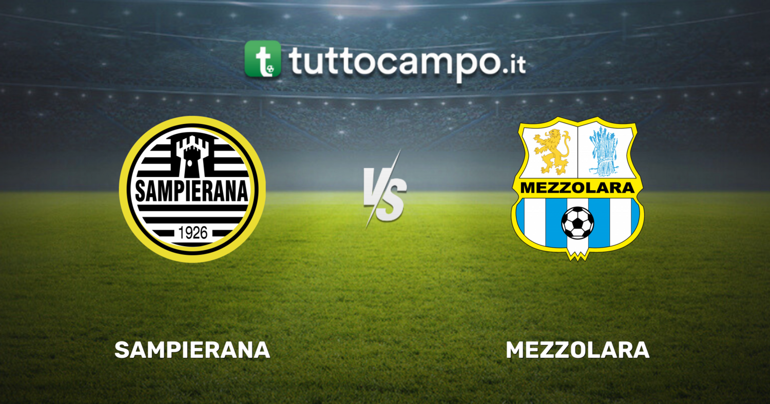 Sampierana vs Mezzolara, commento e tabellino - Emilia-Romagna