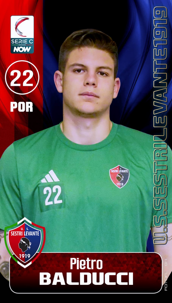 Scheda Giocatore G7876569 - Sestri Levante - Serie C Coppa Italia Italia