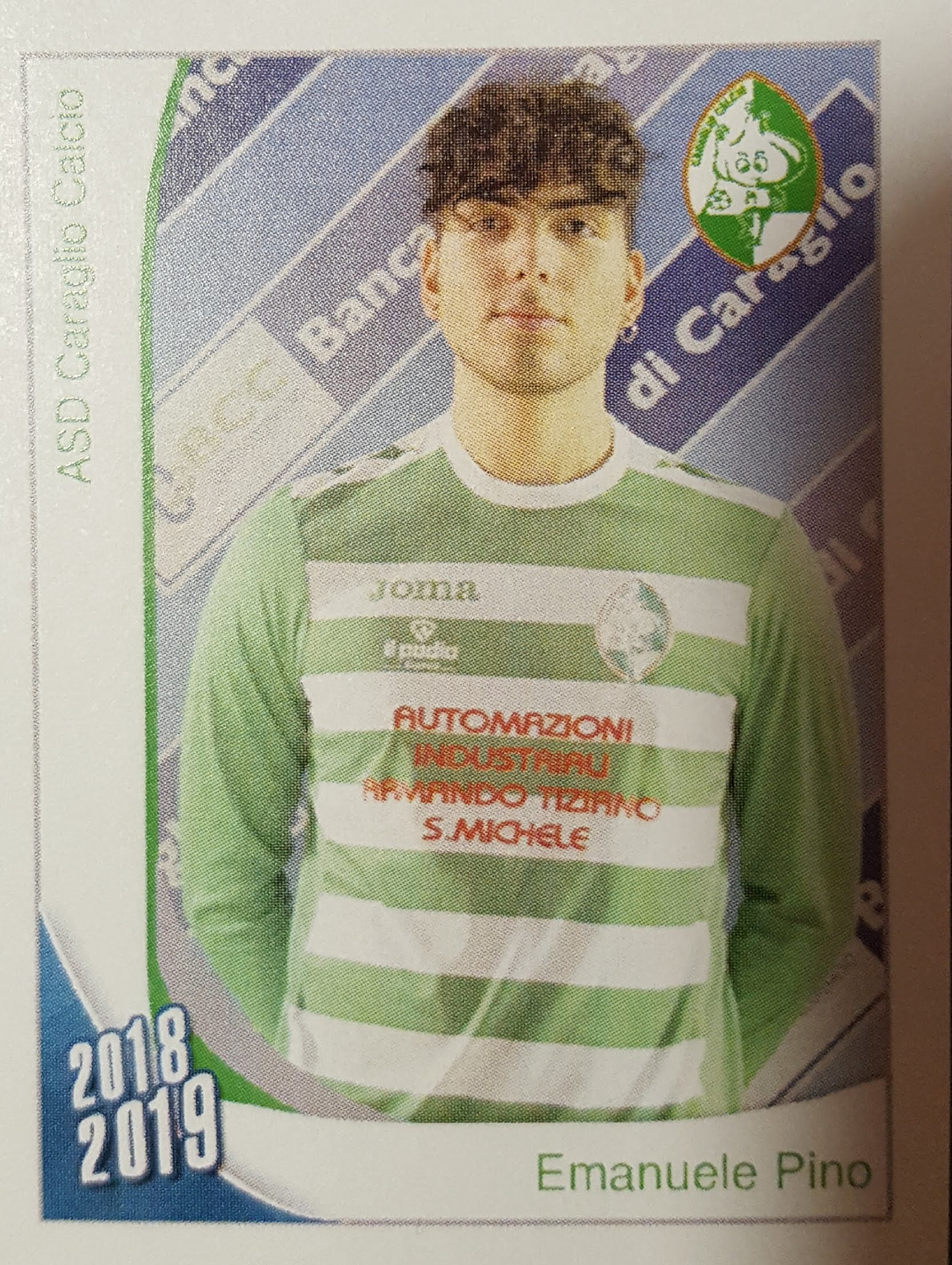 Scheda Giocatore G8085269 - Ritirato - Juniores Provinciali U19 Cuneo ...