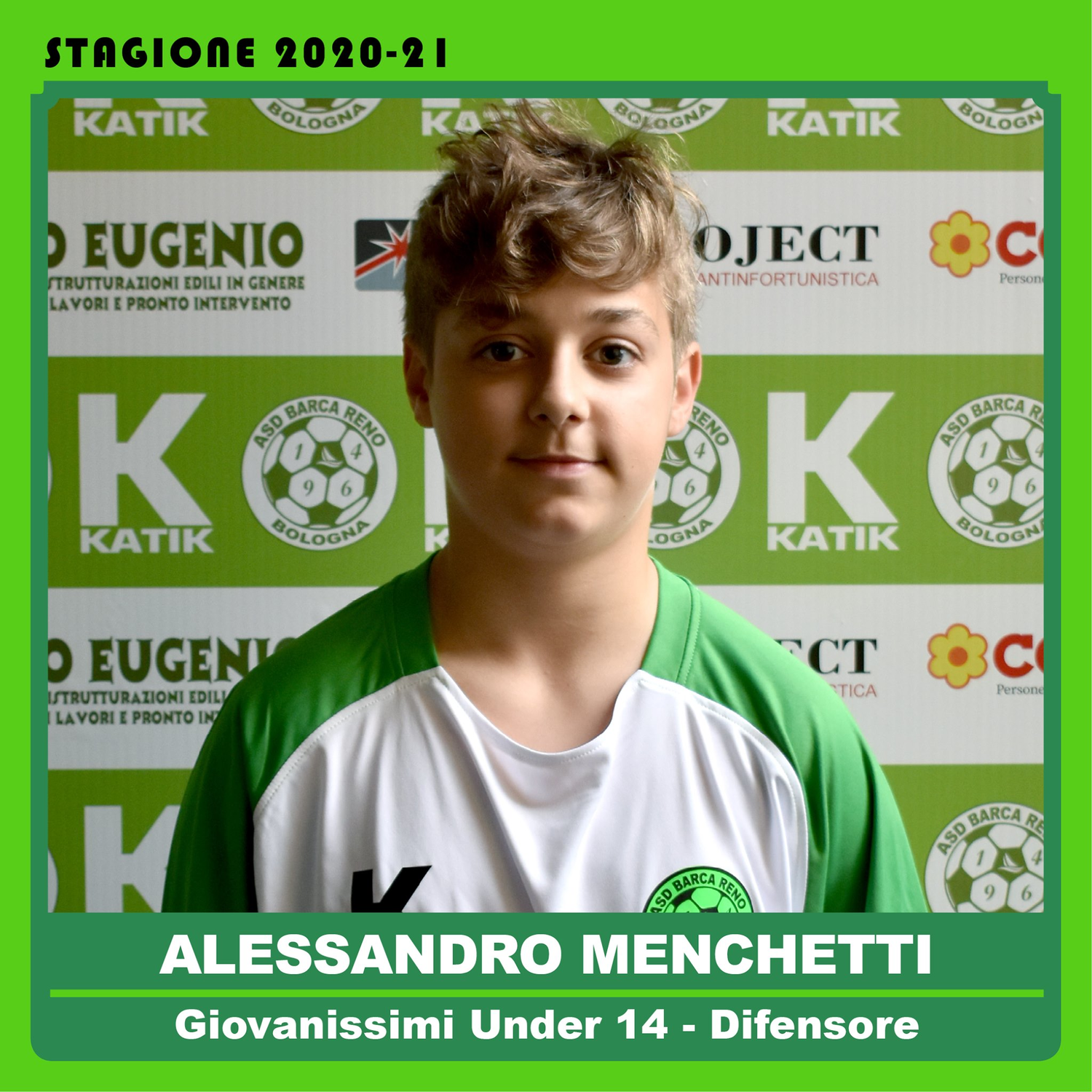 Scheda Giocatore G8510347 - Barca Reno - Juniores Provinciali U19 ...