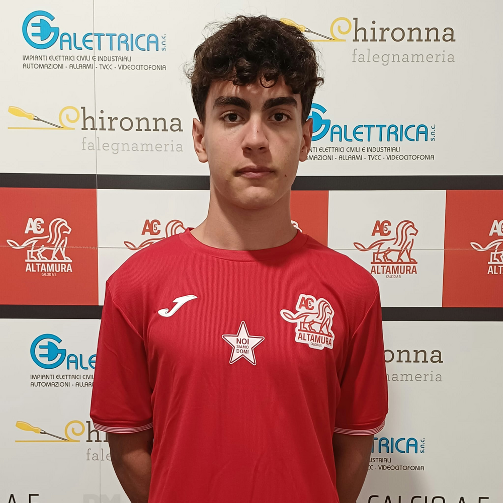Scheda Giocatore G9724537 - Altamura Calcio A 5 - Calcio a 5 Giovanili Under 21 - Coppa Puglia ...