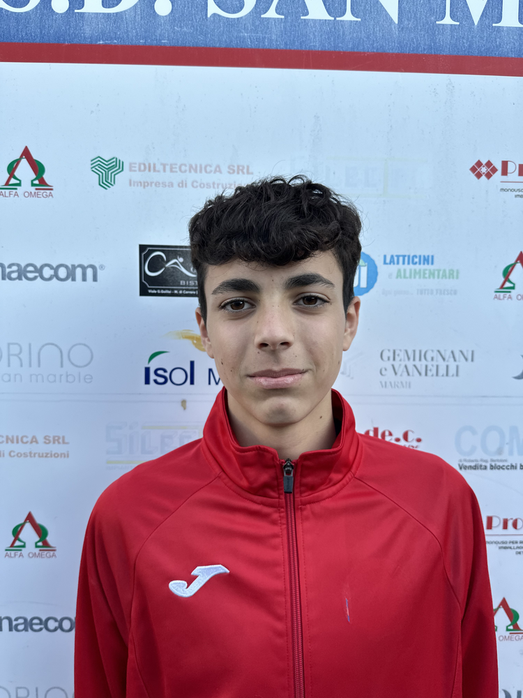 Scheda Giocatore G9858762 - San Marco Avenza 1926 - Allievi Regionali ...