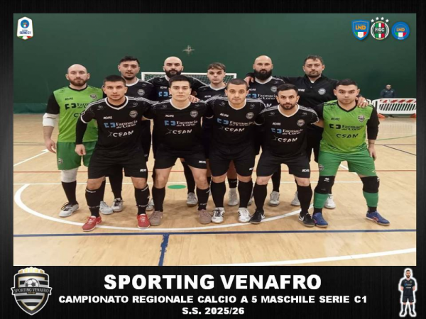 Scheda Sporting Venafro - Calcio a 5 Serie C1 PlayOff Molise - 2024-25