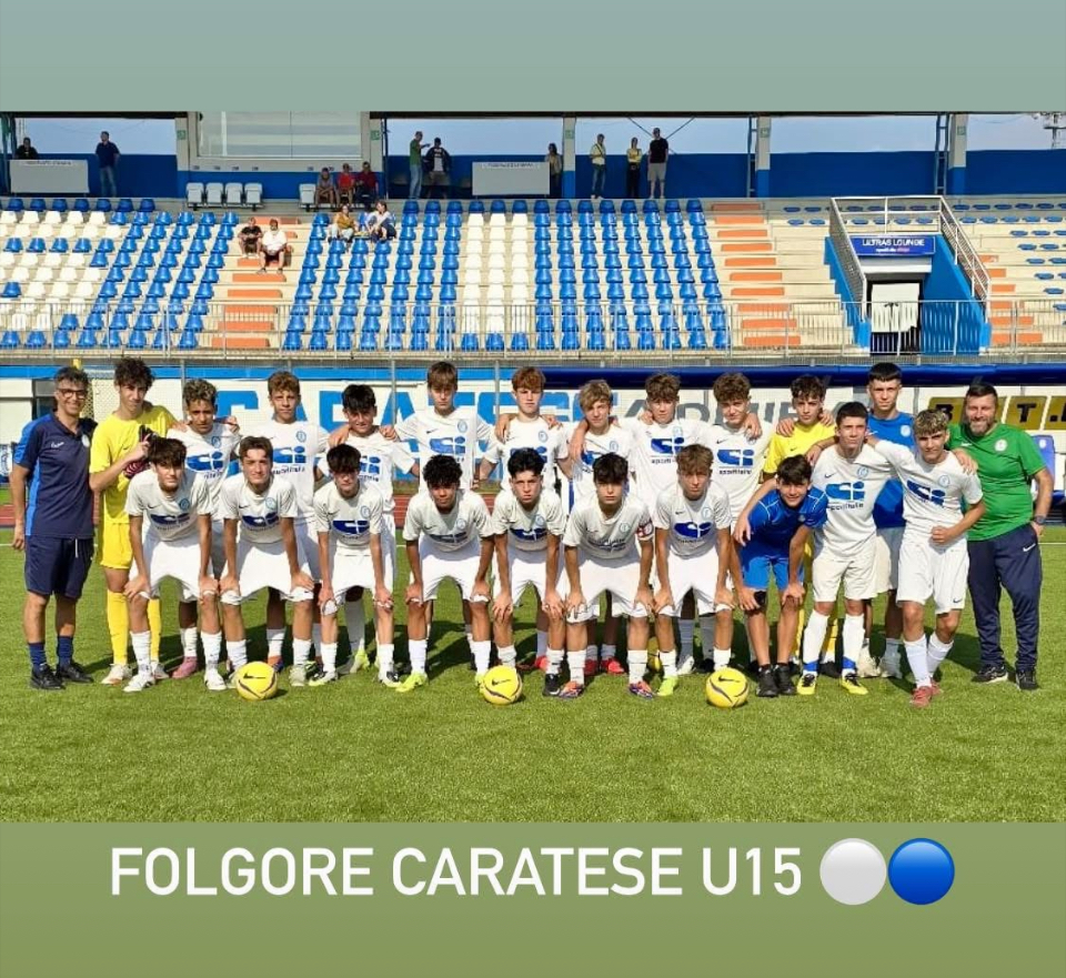 Scheda Folgore Caratese - Giovanissimi Regionali U15 Girone C Lombardia ...
