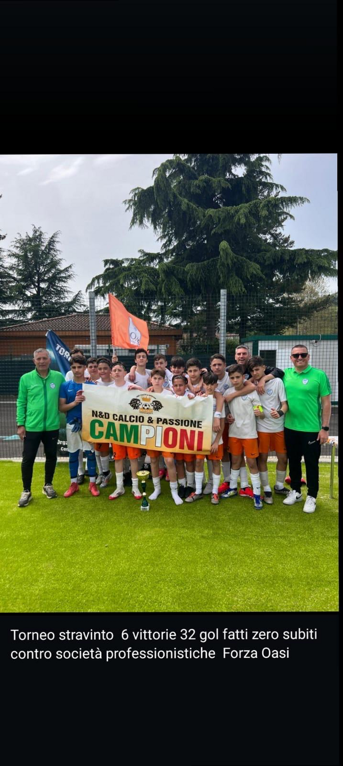 Scheda Oasi Giugliano U14 - Giovanissimi Regionali U14 Gold Girone B ...