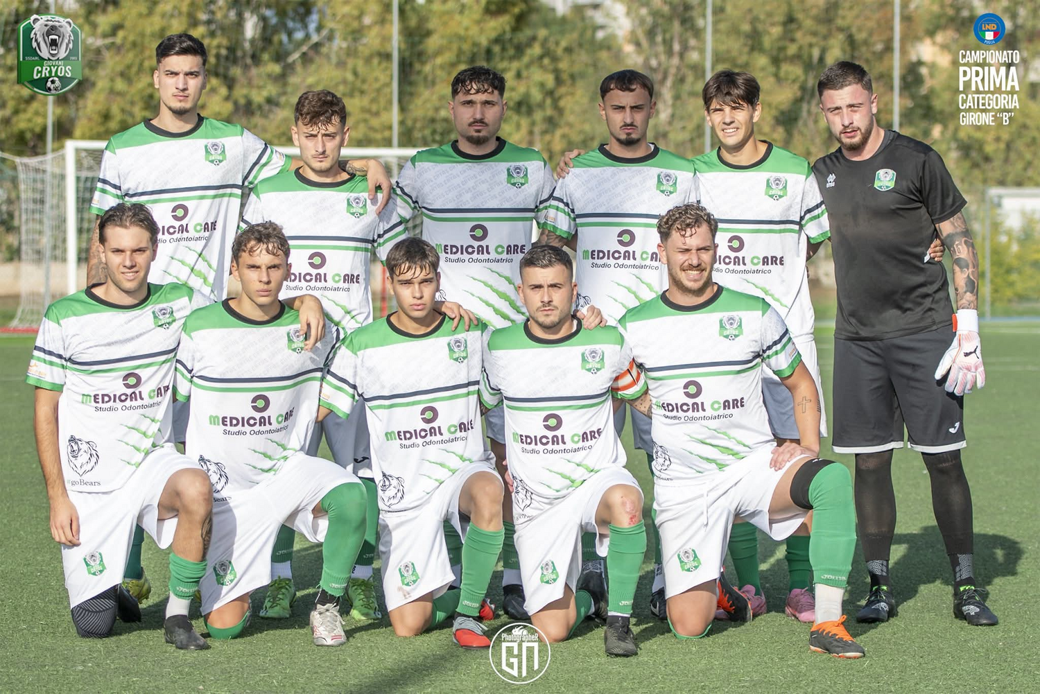 Scheda Giovani Cryos - Prima Categoria Girone B Puglia - 2024-25